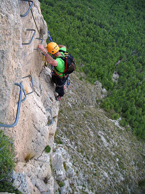 Ferratas en Cantabria con una GoPRO