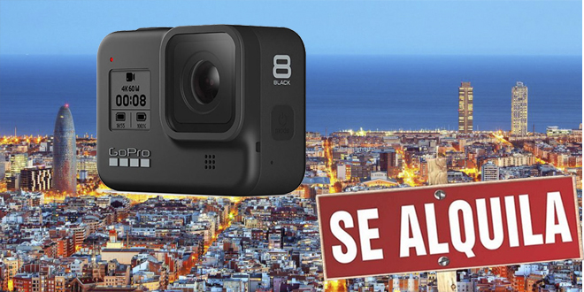 Alquilar GoPRO Hero 8 Black en Barcelona